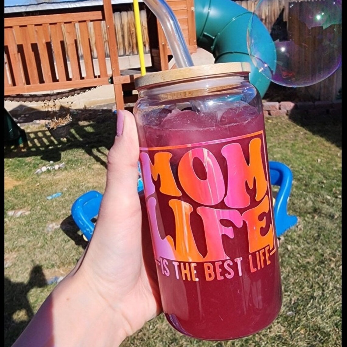 Mama Libbey Glass Cups - Etsy