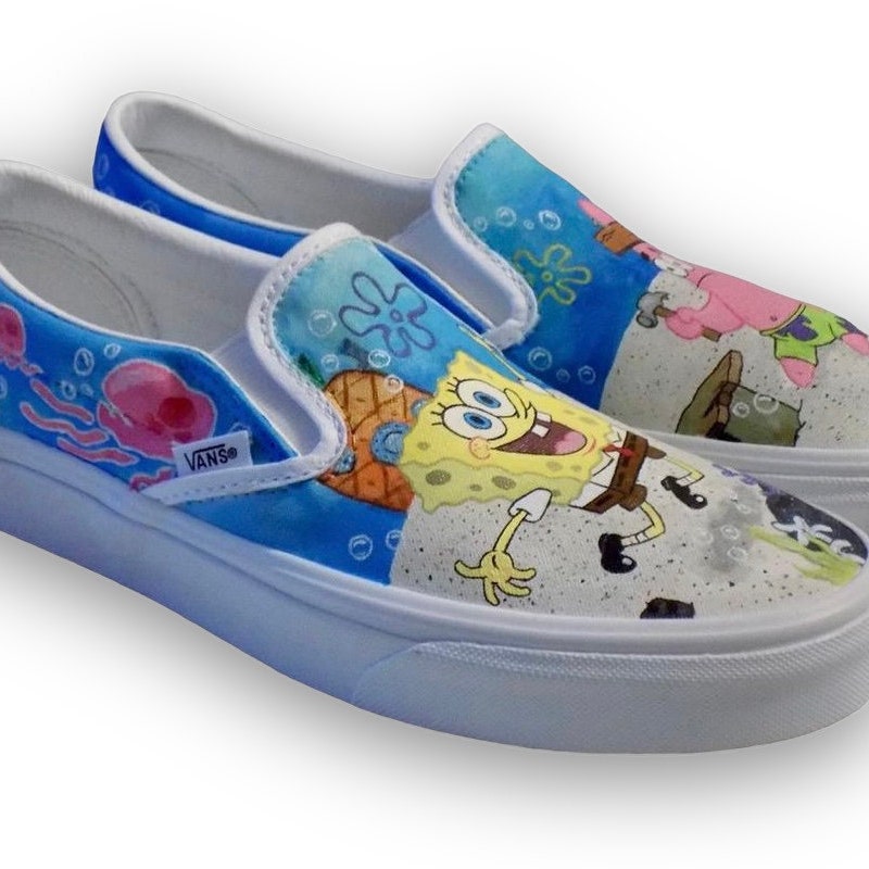 Custom Vans - Etsy