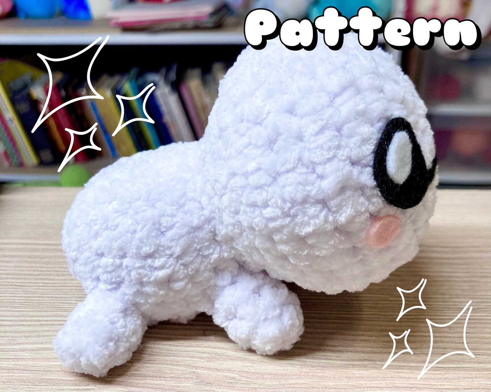 Crochet Amigurumi Plush Pattern, Autism Creature, Tbh Creature, Yipee ...