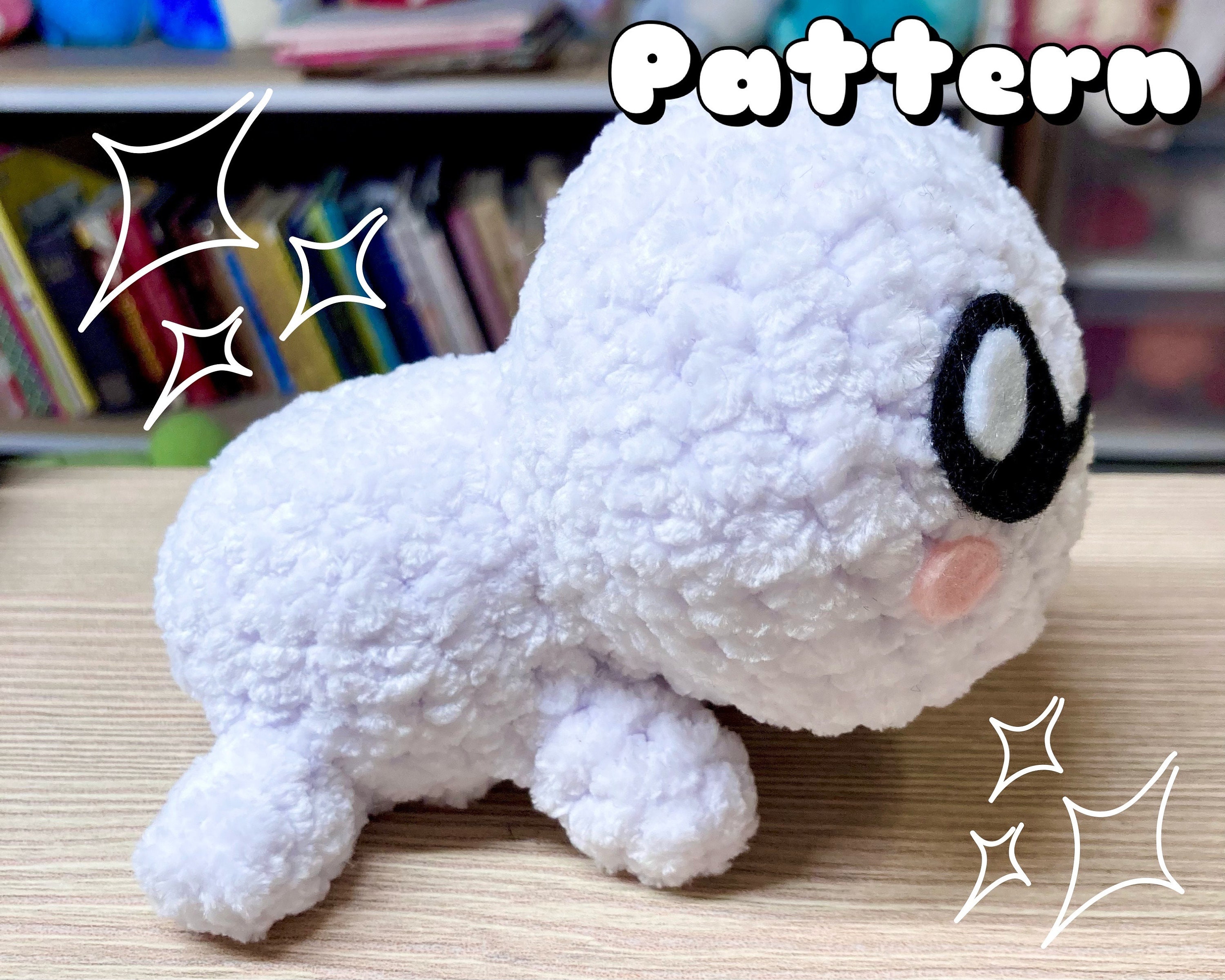 Crochet Amigurumi Plush Pattern, Autism Creature, Tbh Creature, Yipee ...