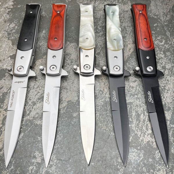 Italian Stiletto Knife - Etsy