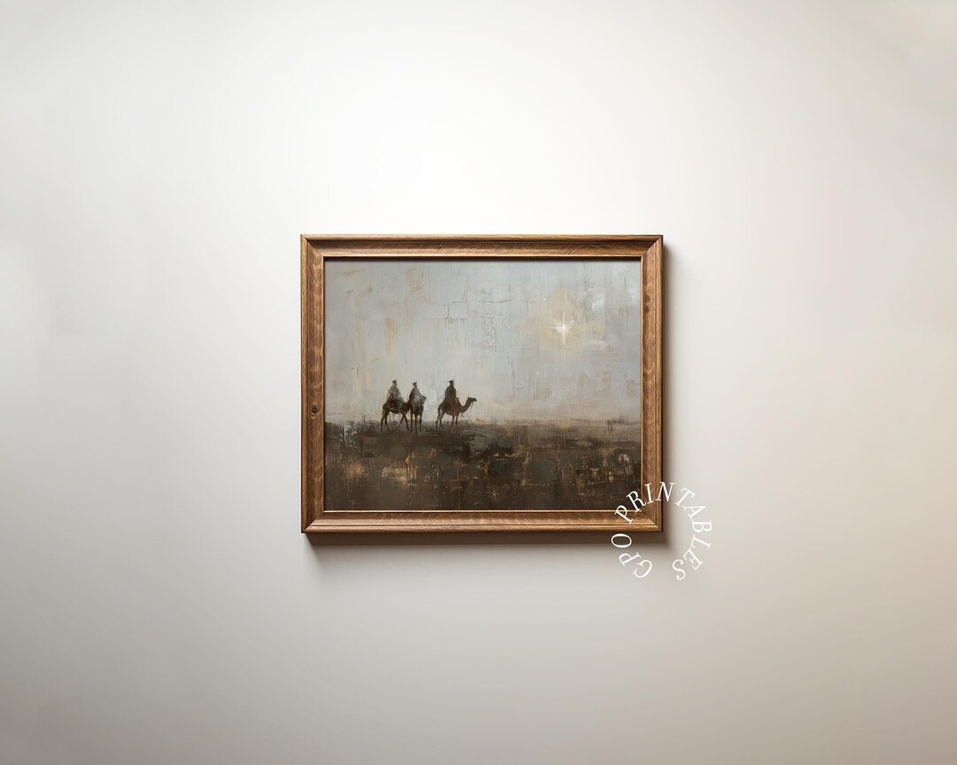 Three Wise Men Printable Wall Art, Three Kings Wall Art, Christian Wall ...