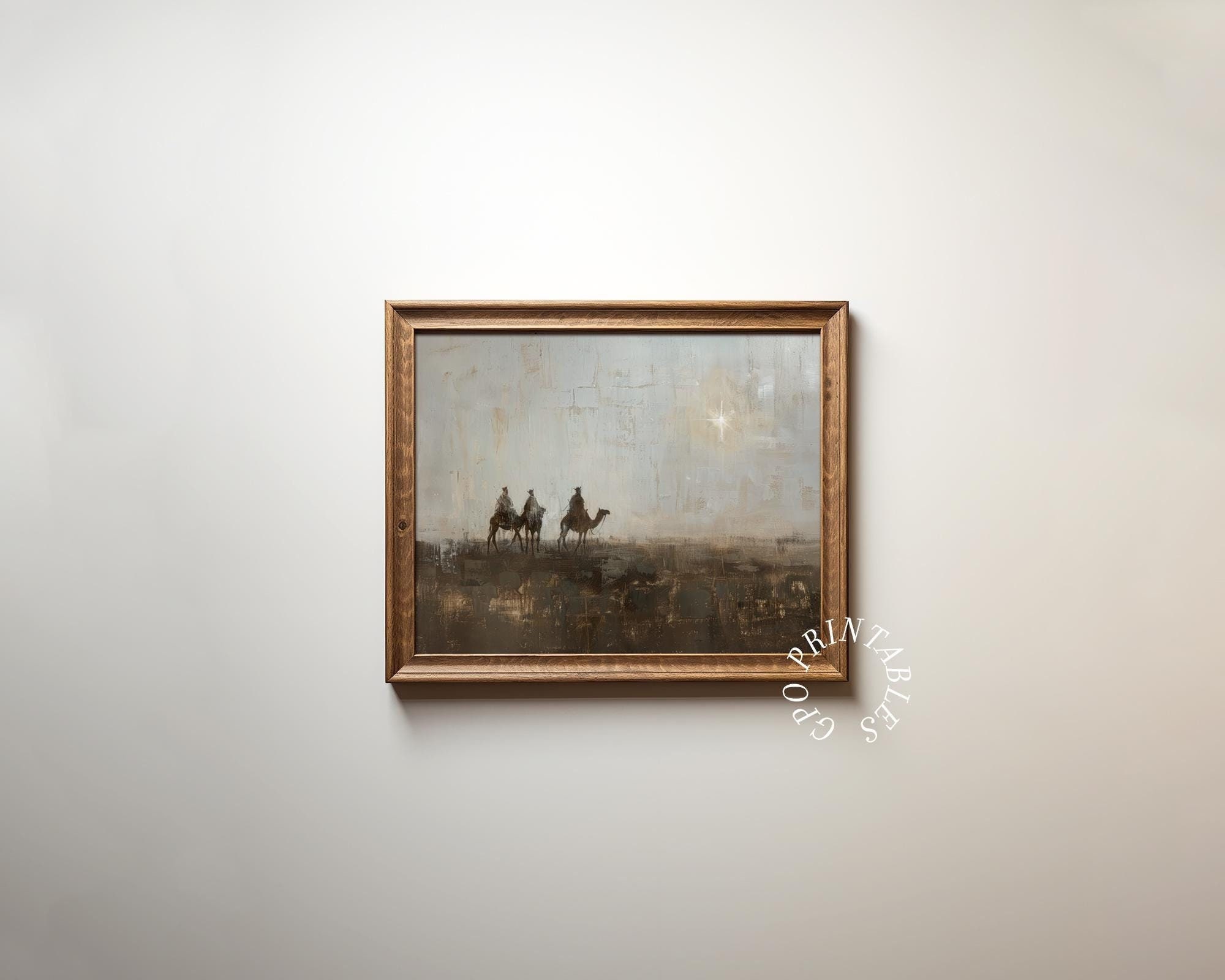 Three Wise Men Printable Wall Art, Three Kings Wall Art, Christian Wall ...