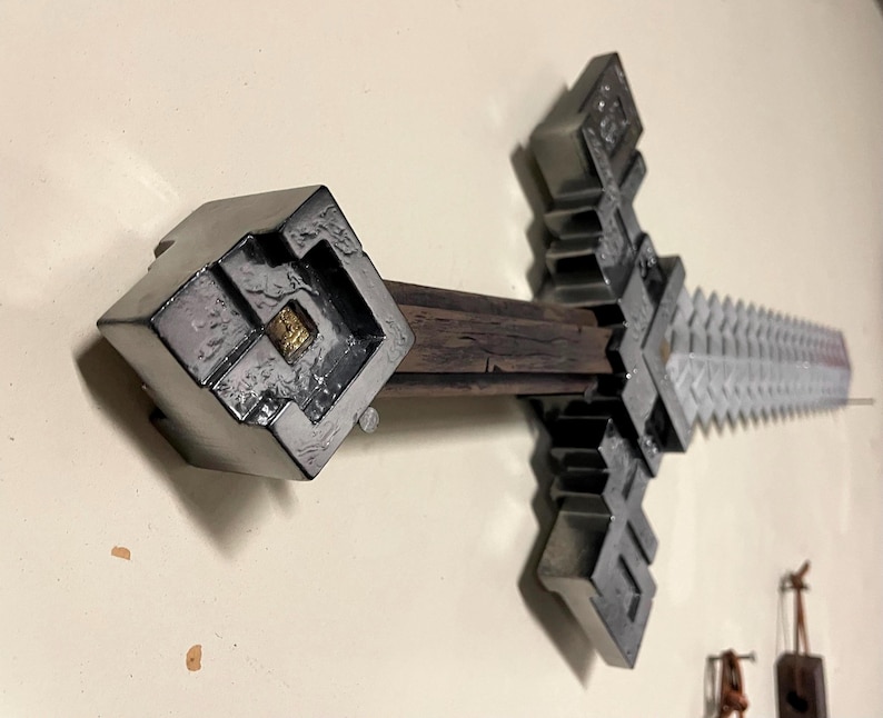 Minecraft Movie Sword, Screen Accurate – 1:1 Scale, Display 3D Printed ...