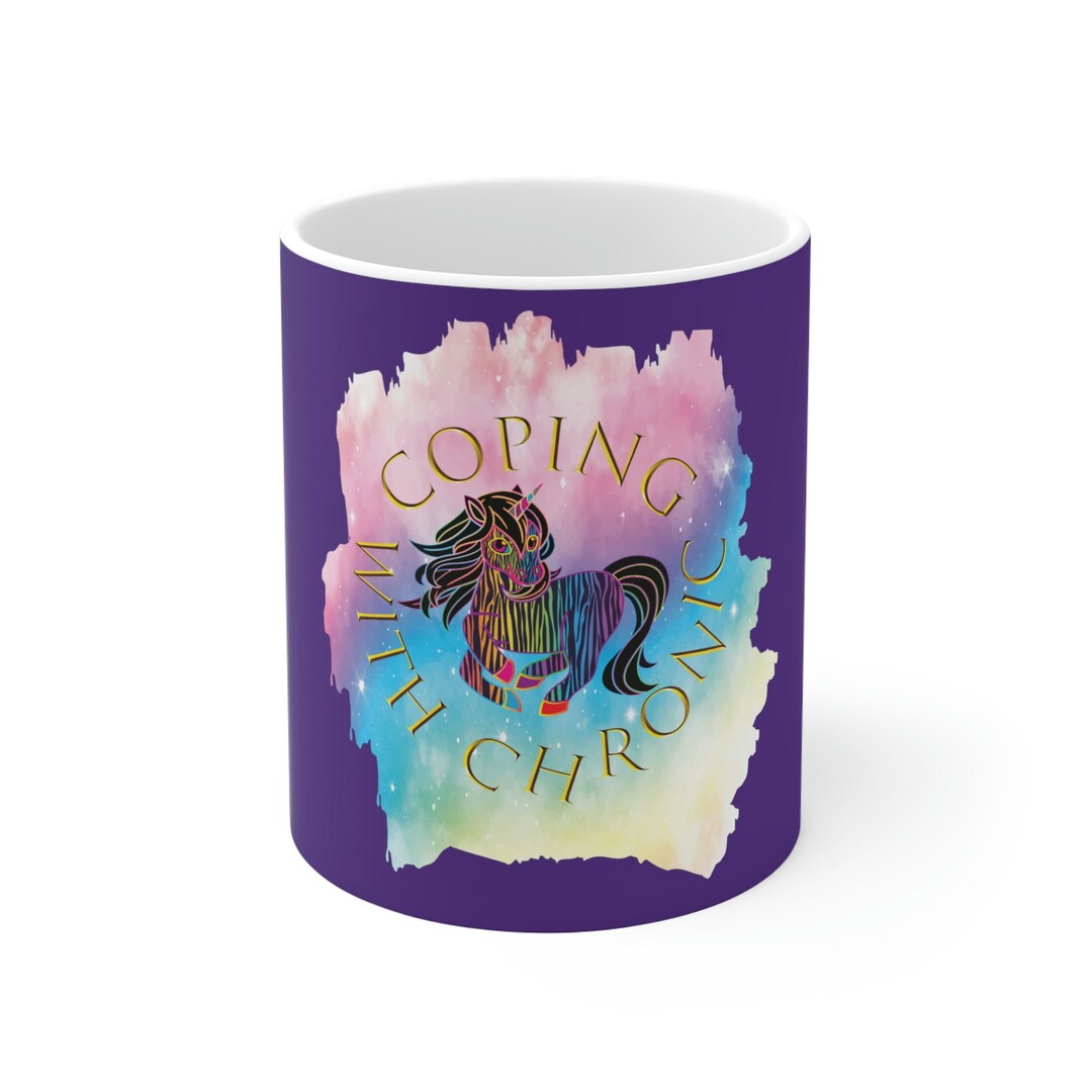 Ceramic Mugs 11oz15oz20oz With Coping With Chronic Logo - Etsy
