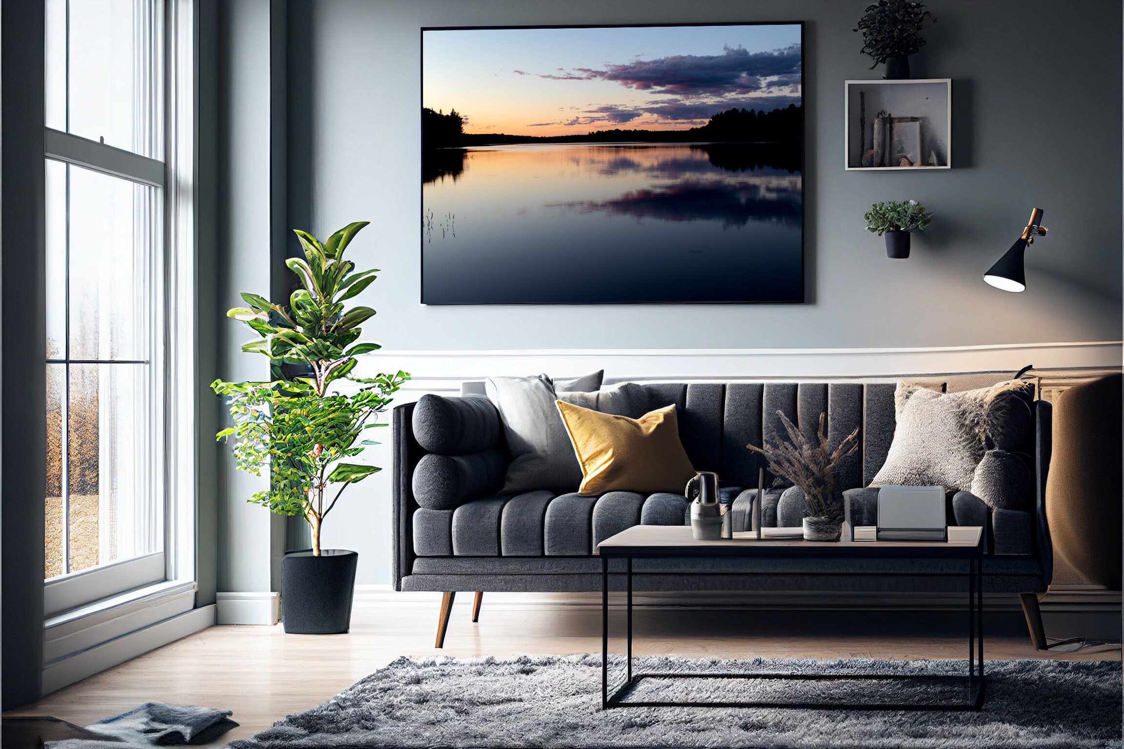 Bray Lake Ontario Landscape Photography, Beautiful Sunset Canada ...