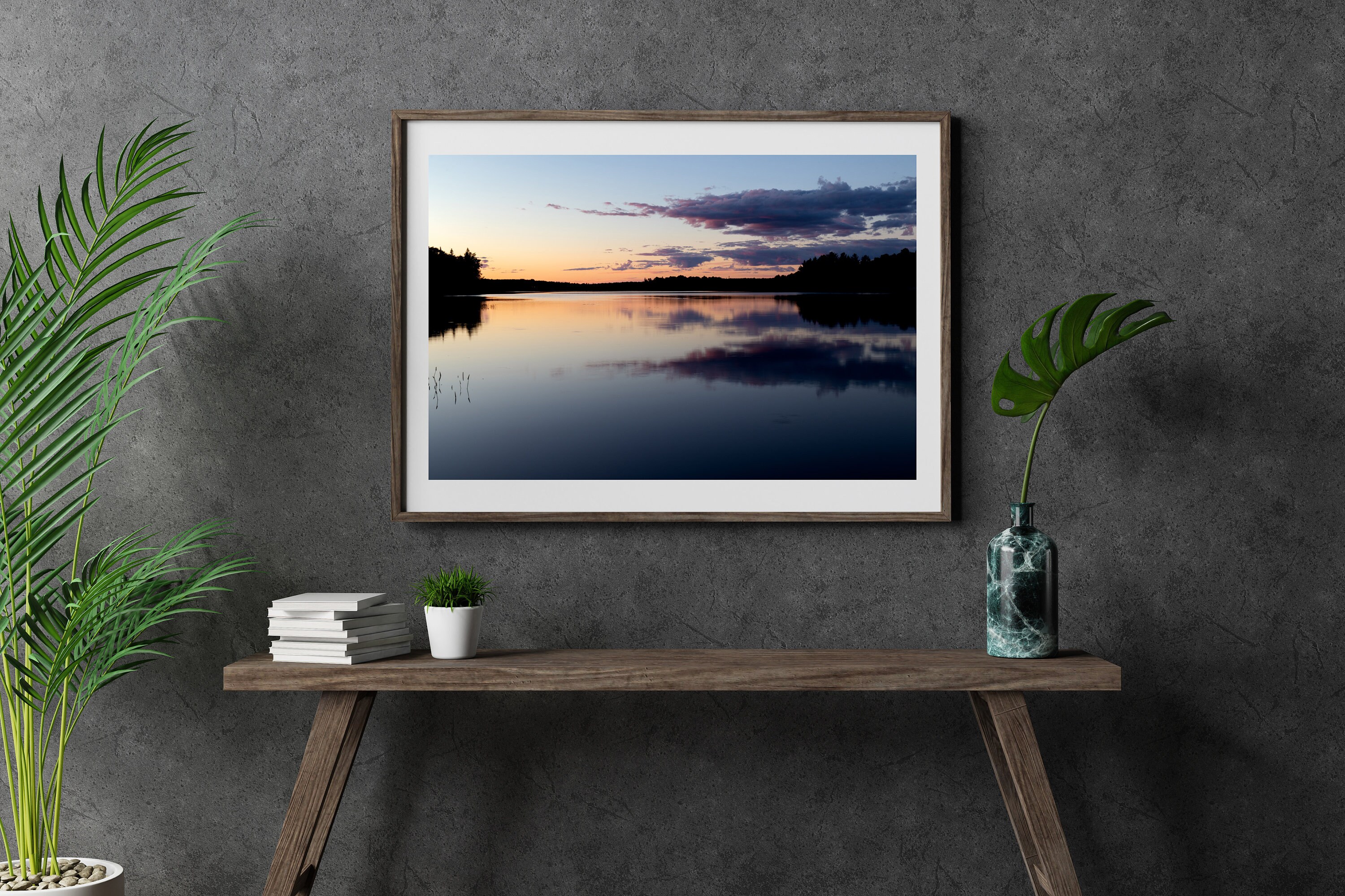 Bray Lake Ontario Landscape Photography, Beautiful Sunset Canada ...