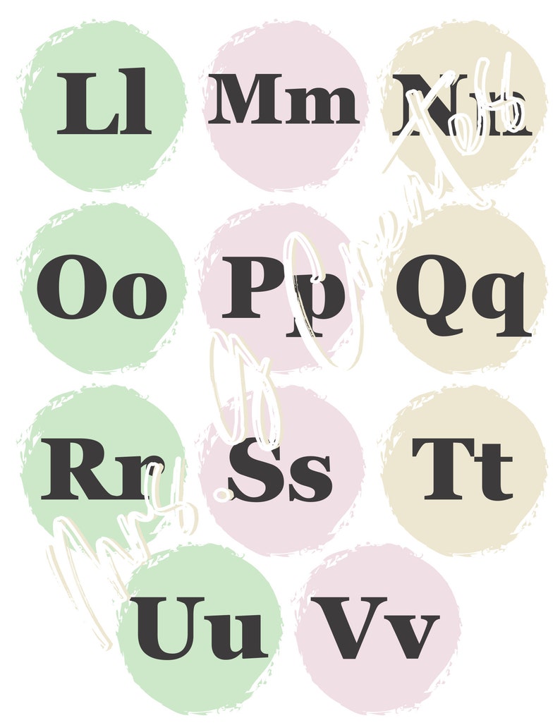 Boho Light & Airy Classroom Alphabet Numbers 1-10 and - Etsy