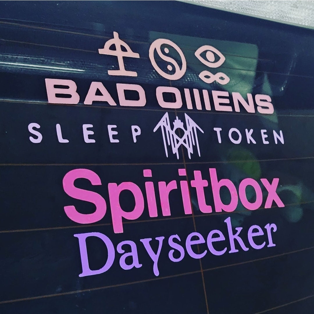 Sleep Token Car Decal - Etsy Australia