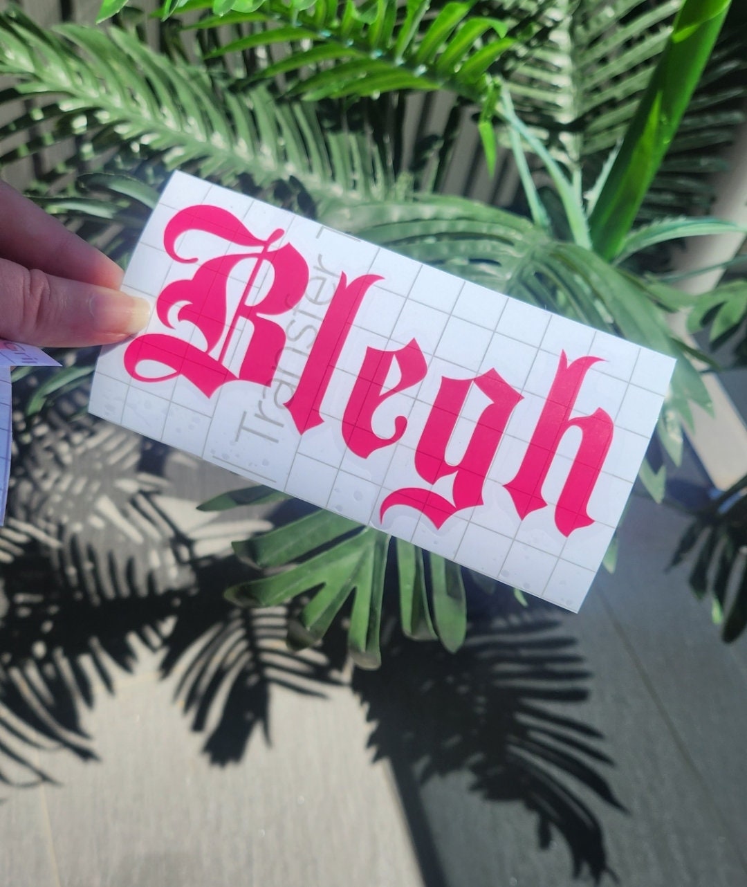 Blegh - Car Decal - Etsy Australia