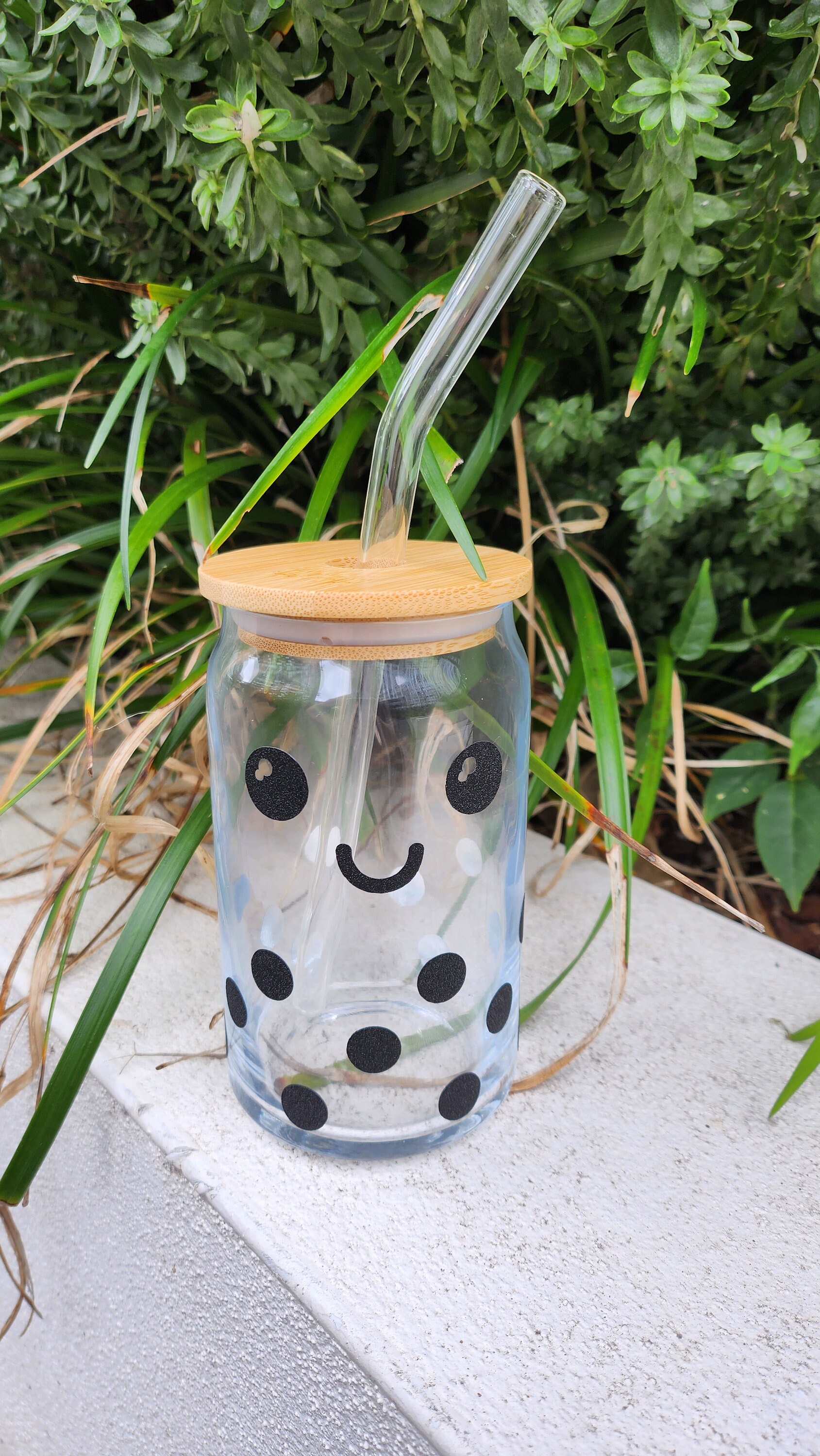 Mr Boba Reusable Bubble Tea Glass - Etsy