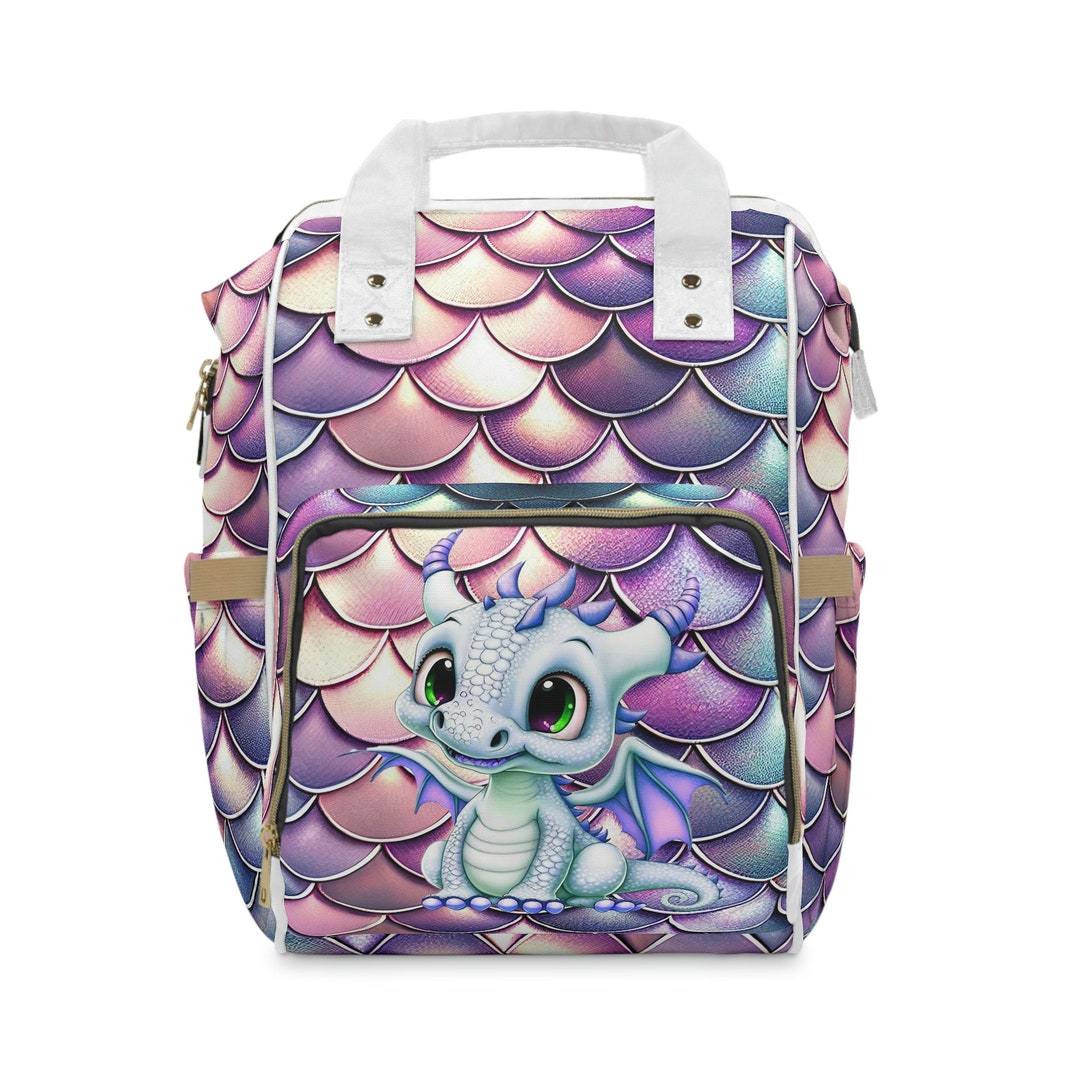 Diaper Bag Backpack for Baby Dragon Lover Gift for Fantasy Theme Baby ...