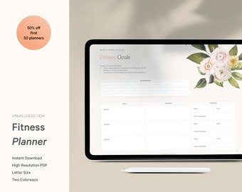 Digital Fitness Planner Goodnotes Fitness Planner Digital - Etsy