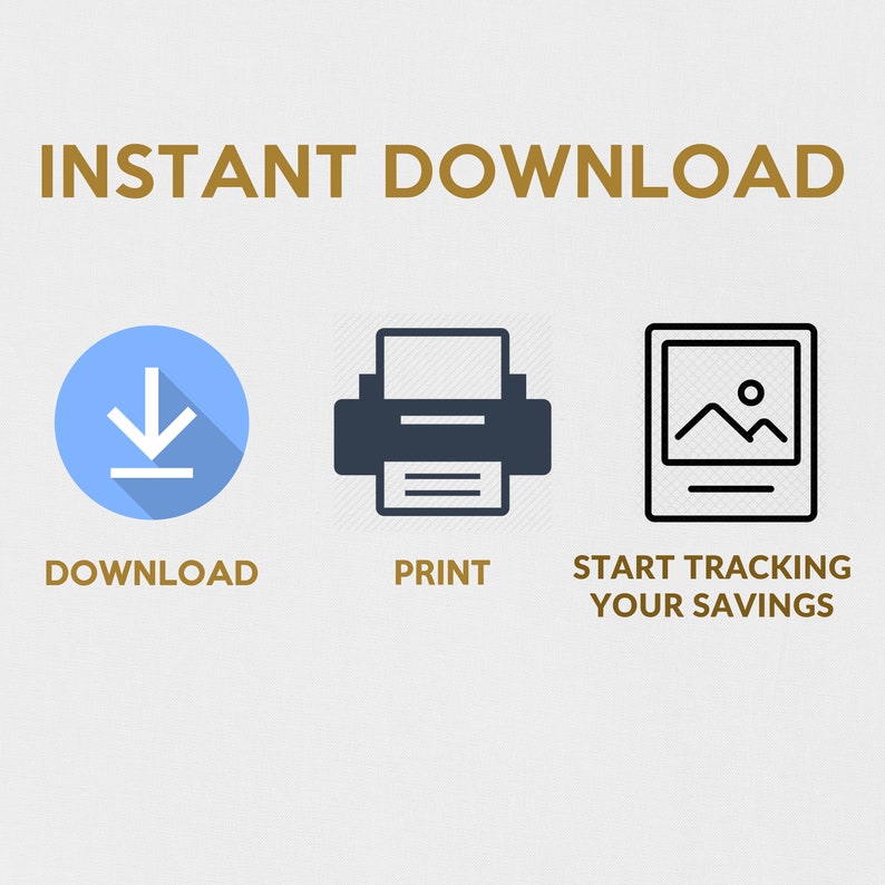 50,000 Savings Challenge 10 Printable Envelopes 50,000 Money Saving ...