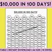 10,000 Money Saving Challenge Printable With Printable Envelopes Save ...