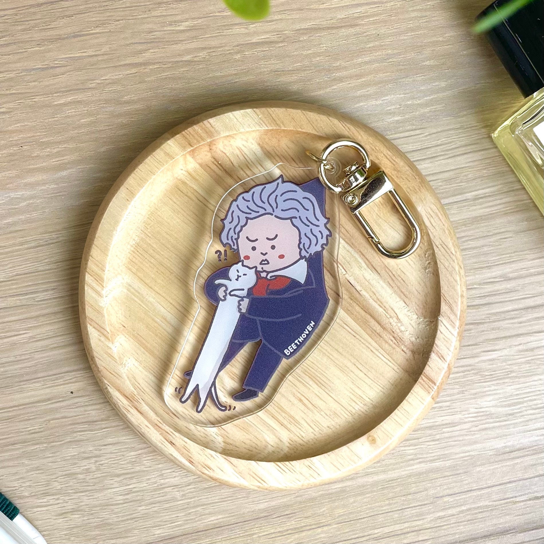 Beethoven Keychain - Etsy