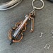 Violin Wire Art Instrument Keychain - Etsy