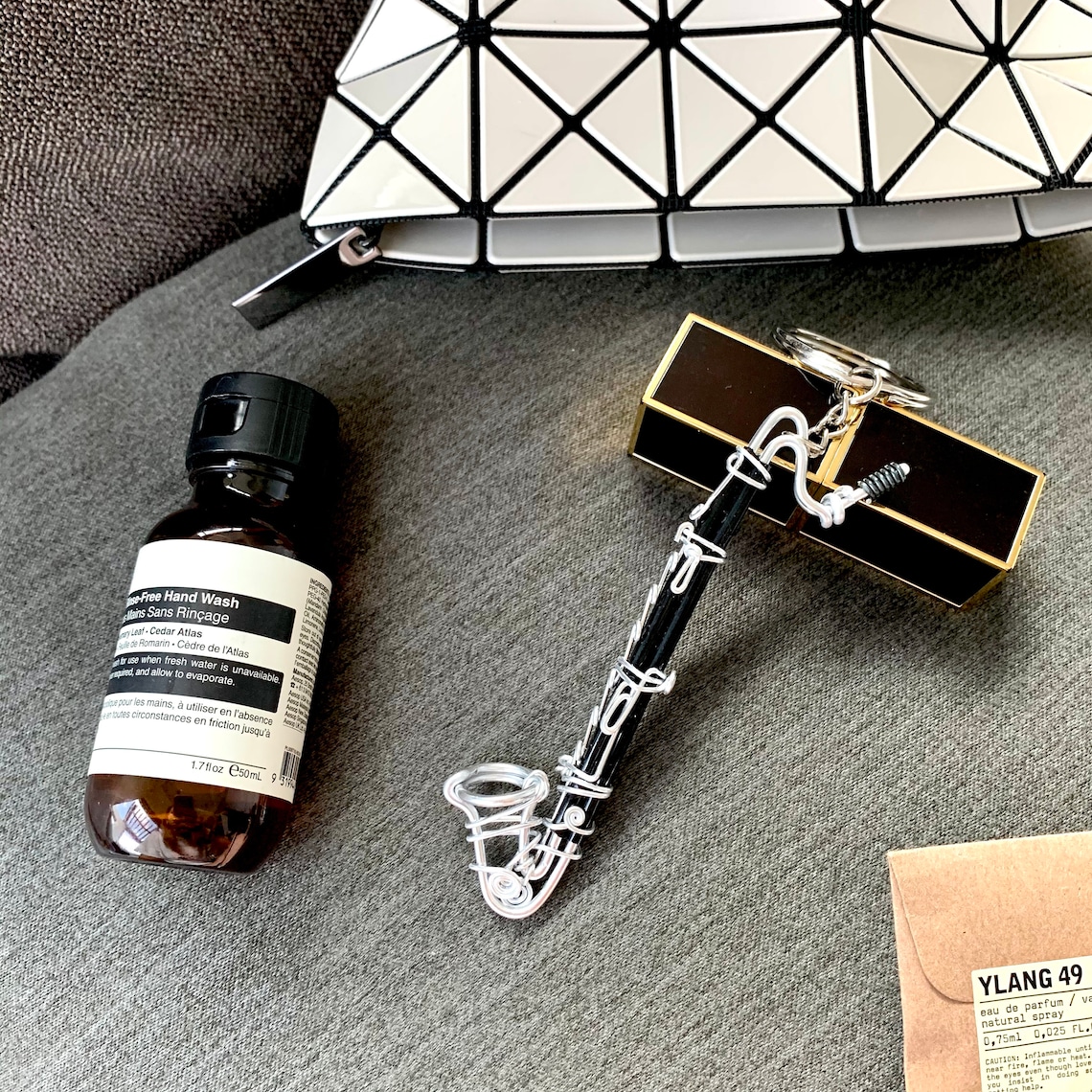 Bass Clarinet Wire Art Instrument Keychain - Etsy