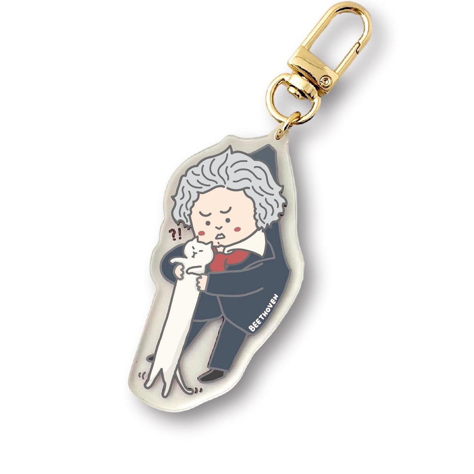 Beethoven Keychain - Etsy