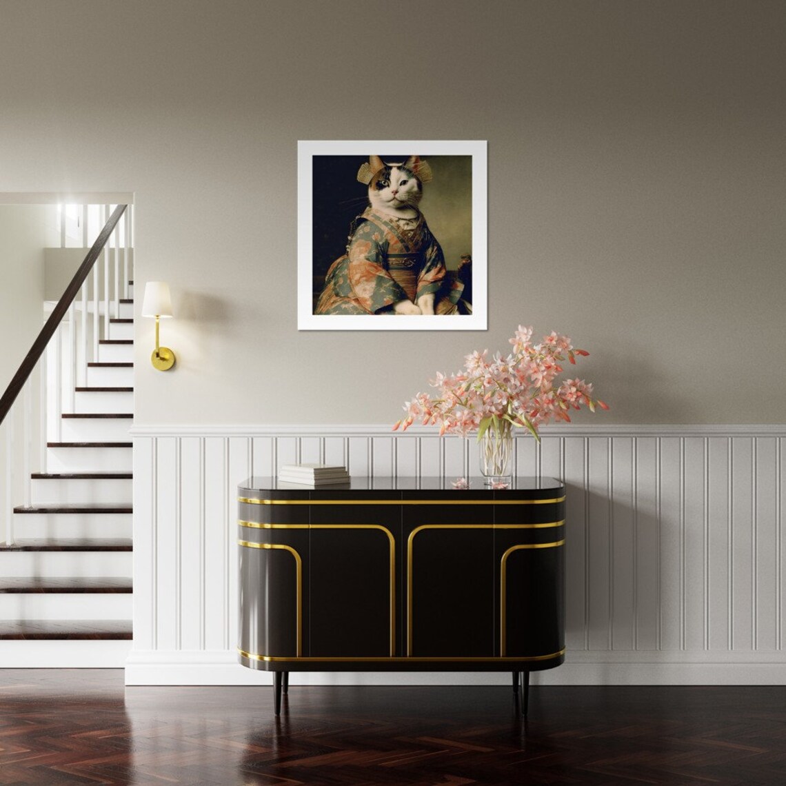 A Meowvelous Transformation: A Geisha Cat Blooming With Color ...