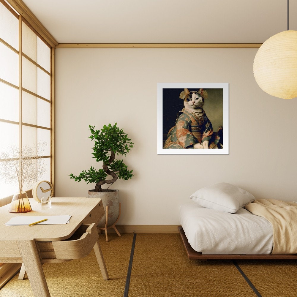 A Meowvelous Transformation: A Geisha Cat Blooming With Color ...