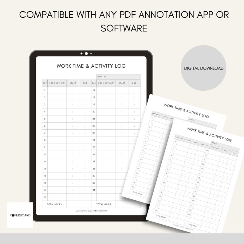 Employee Timesheet | Work Activity Log | Timer Tracker | Work Log ...