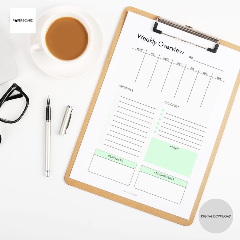 Weekly Planner Bundle | Weekly Planner Printable | Reminder | Weekly ...