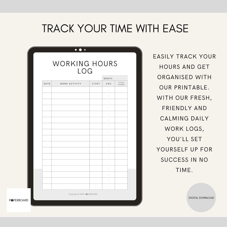 Timer Tracker | Daily Work Log | Employee Timesheet | Work Activity Log ...