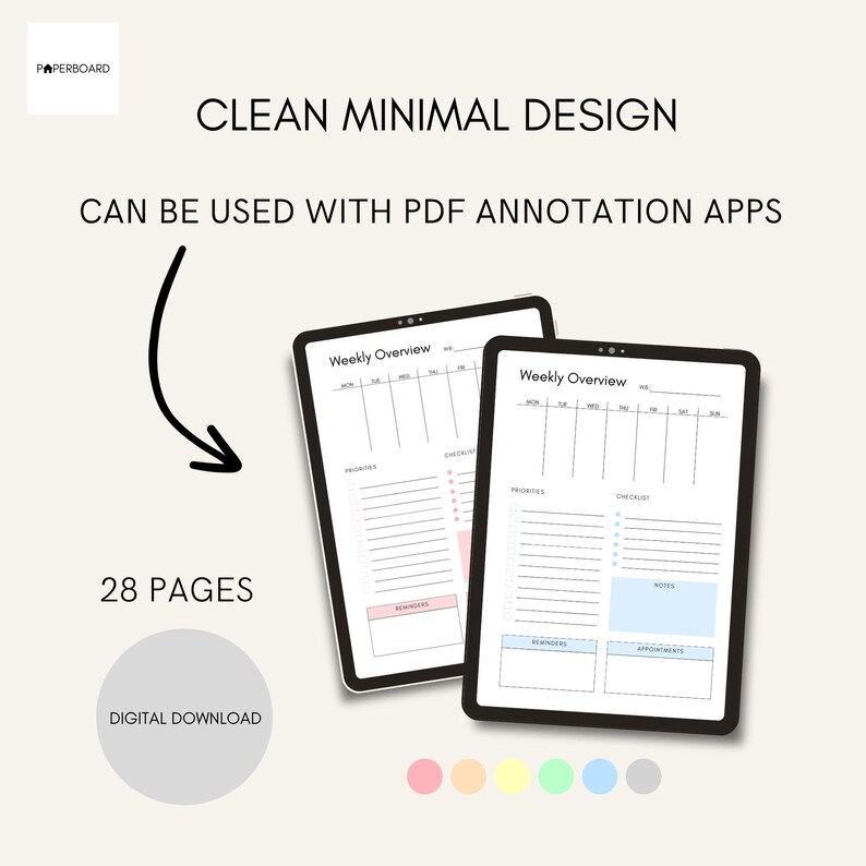 Weekly Planner Bundle | Weekly Planner Printable | Reminder | Weekly ...