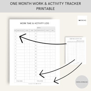 Employee Timesheet | Work Activity Log | Timer Tracker | Work Log ...
