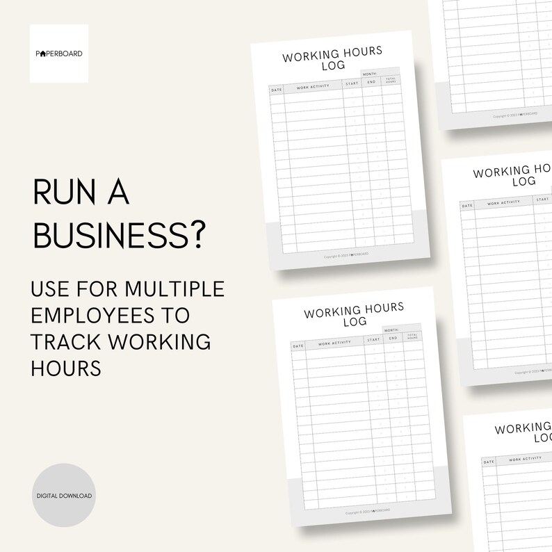 Timer Tracker | Daily Work Log | Employee Timesheet | Work Activity Log ...