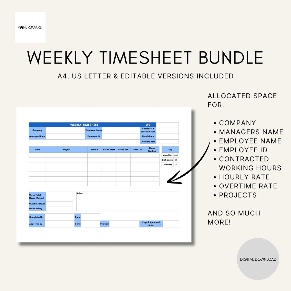 Employee Timesheet | Work Activity Log | Timer Tracker | Work Log ...