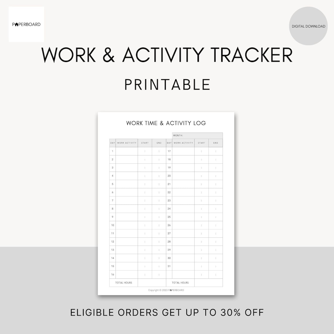 Employee Timesheet | Work Activity Log | Timer Tracker | Work Log ...