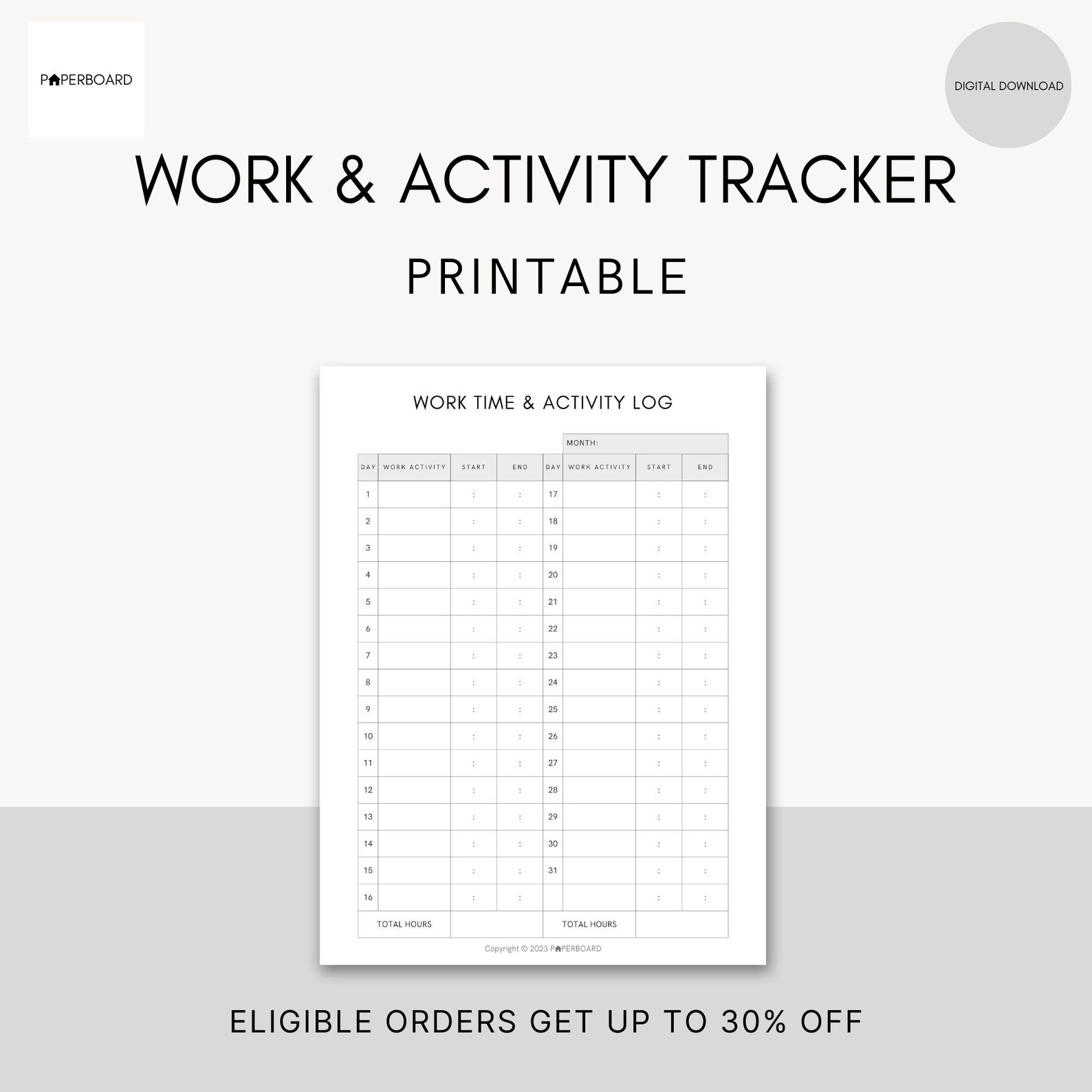 Employee Timesheet | Work Activity Log | Timer Tracker | Work Log ...