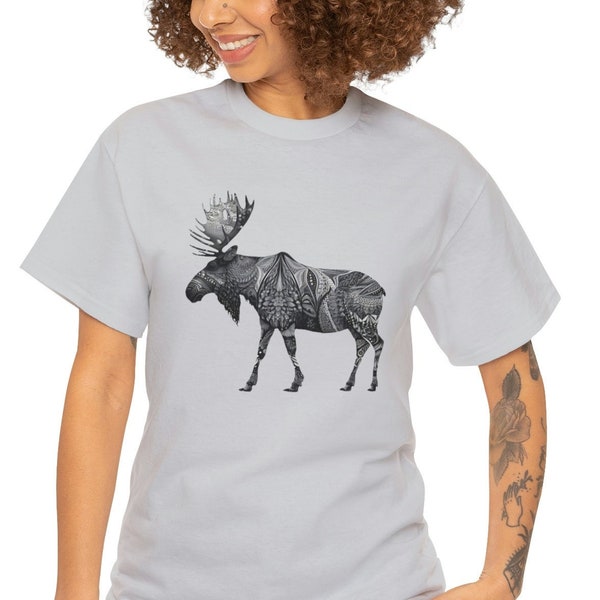 Moose T Shirt - Etsy