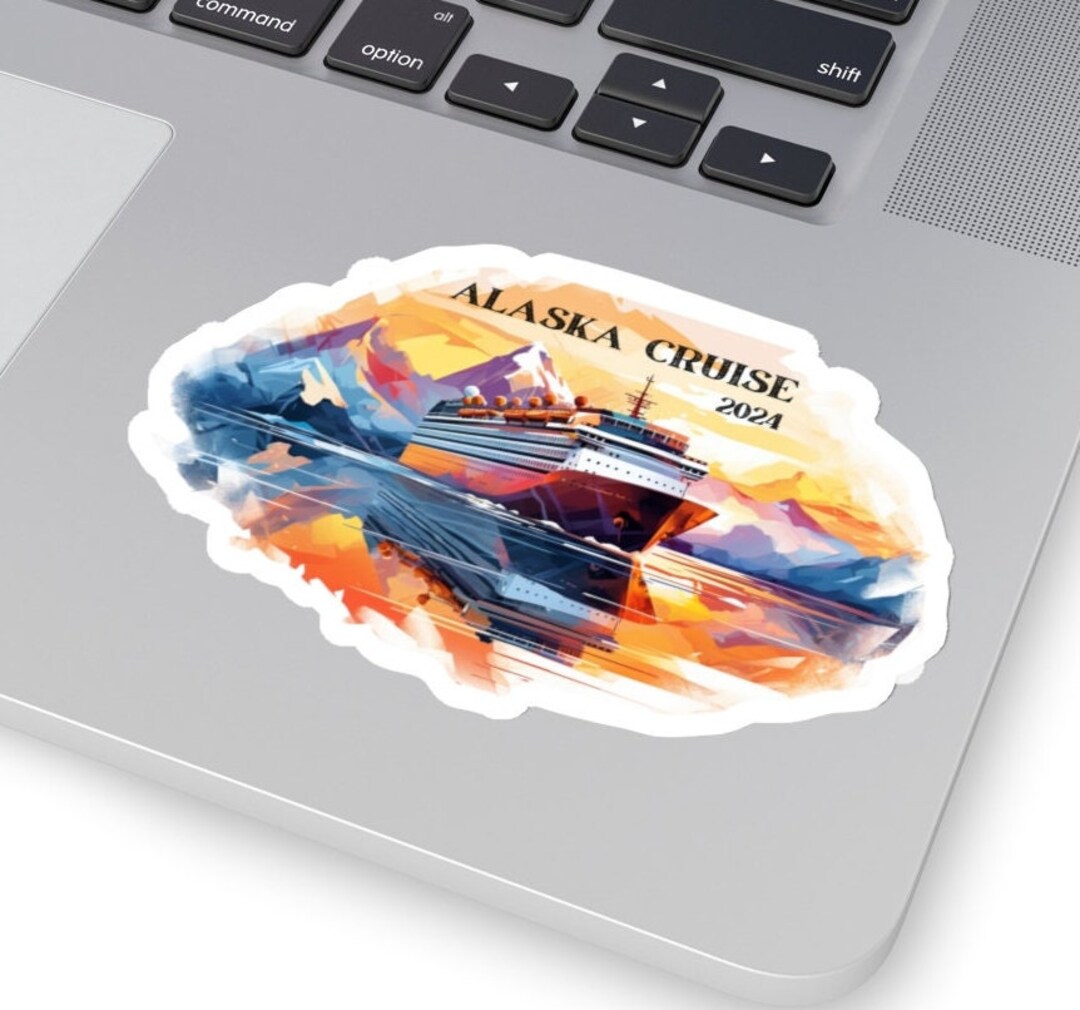 Alaska Cruise Stickers, 2024 Alaska Cruise, Alaskan Cruise Sticker ...