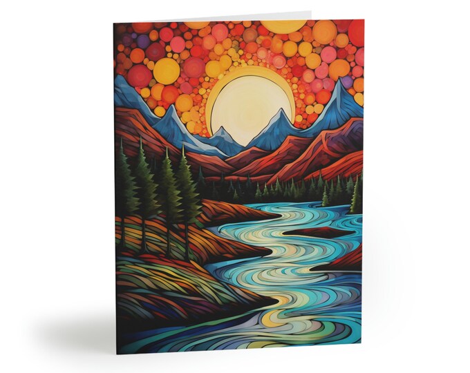 Buffalo Greeting Cards (8, 16, and 24 Pcs), Funny Animal Gift Card Set ...