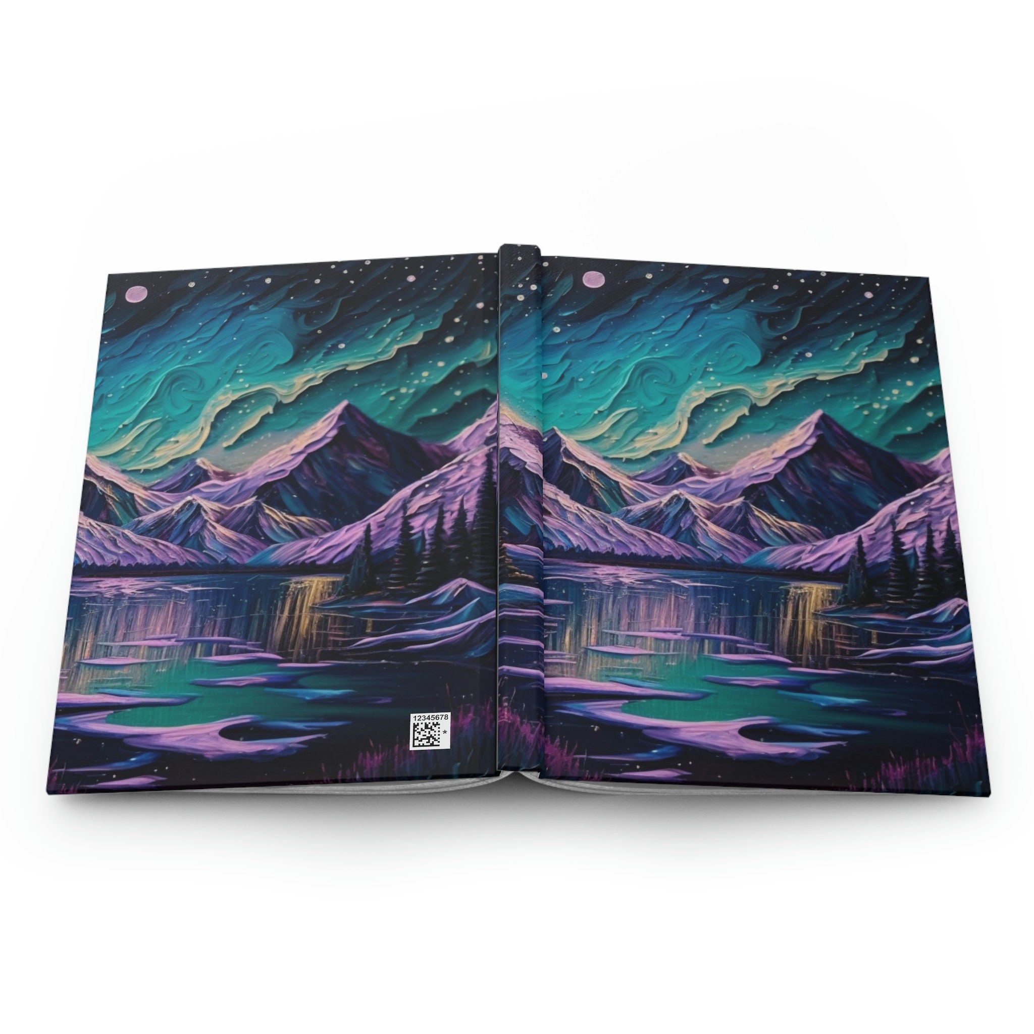 Northern Lights Hardcover Journal Alaska Journal Northern - Etsy