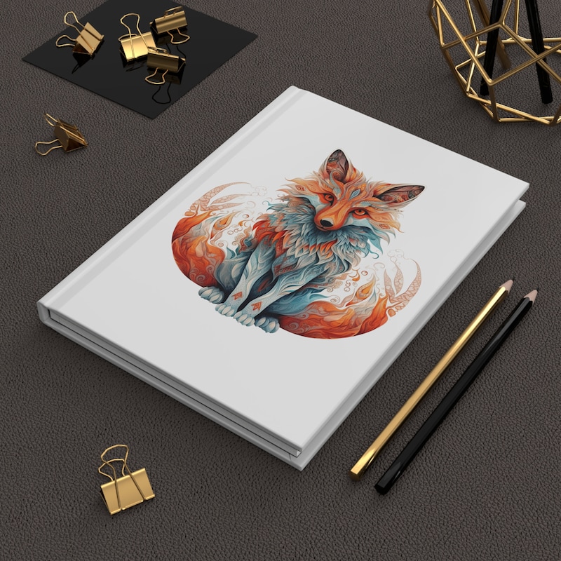 Fox Notebook - Etsy