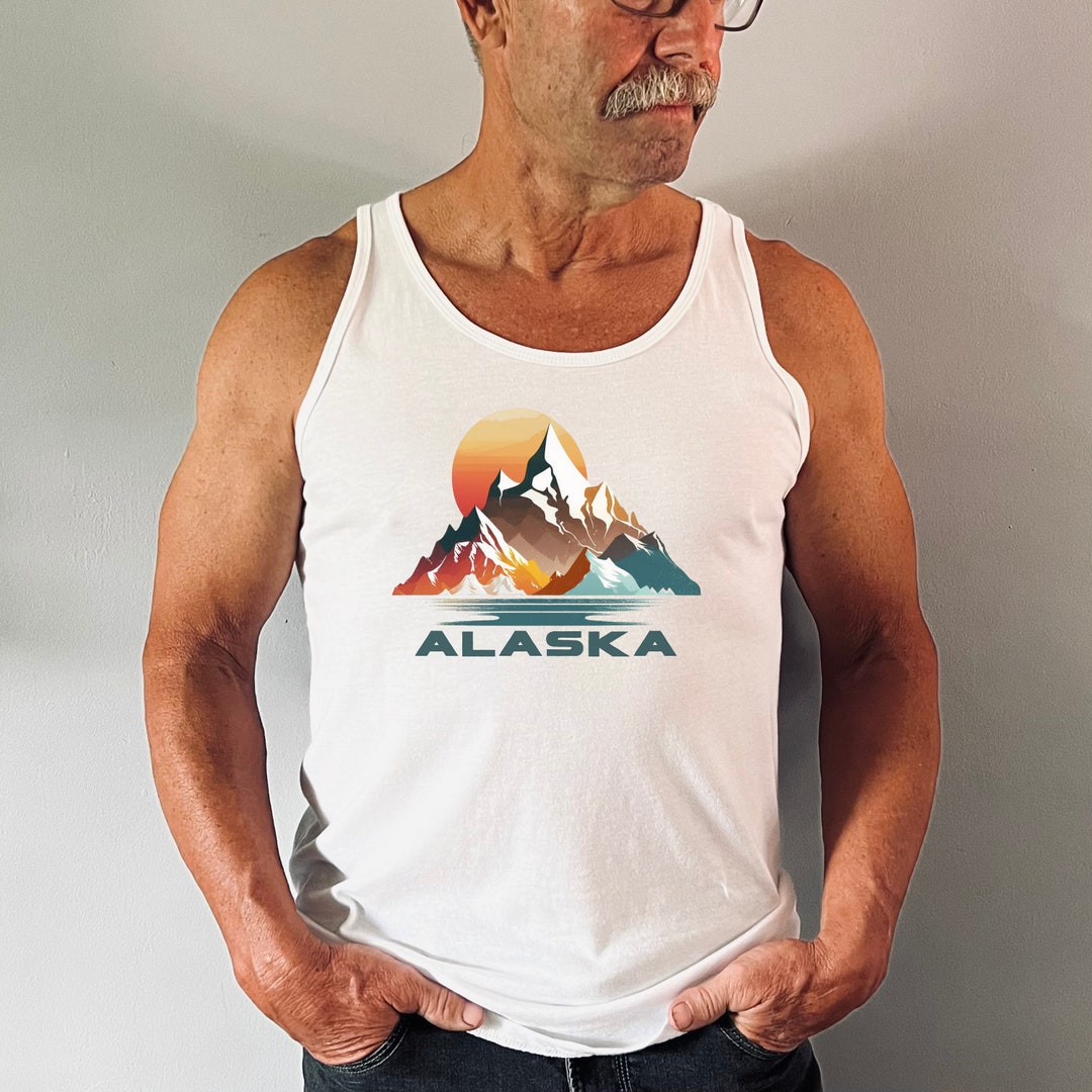 Alaska Unisex Jersey Tank, Alaska Tank Top, Unisex Tank Top, Alaska ...