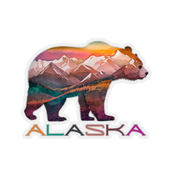 Alaska Sticker - Etsy