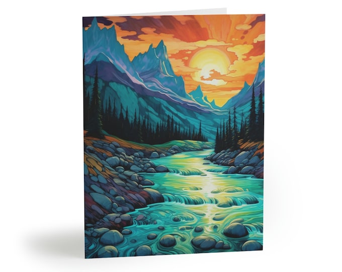 Buffalo Greeting Cards (8, 16, and 24 Pcs), Funny Animal Gift Card Set ...