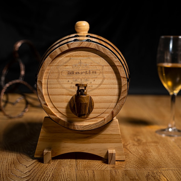 Mini Whiskey Barrel - Etsy