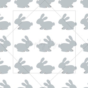Easter Bunny Digital Patterns | Chicks Seamless Paper | Easter Egg ...