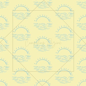 Beach Days Digital Designs | Summertime Scrapbook Craft Paper | Summer ...