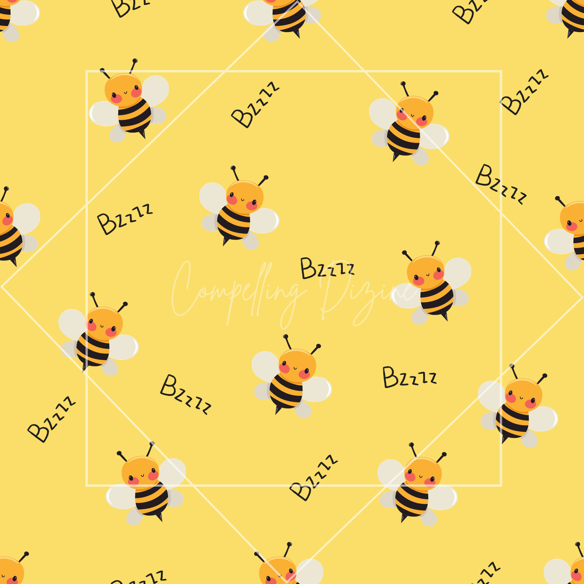 Buzzing Bee Digital Patterns | Bee Hive Seamless Paper | Scrapbook ...