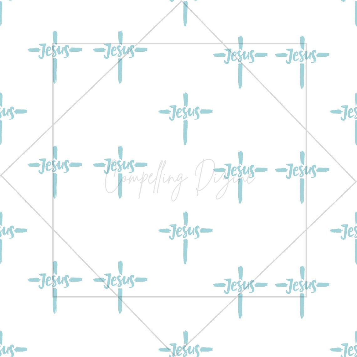 Easter Blessings Digital Patterns | Religious Seamless Paper | Crosses ...