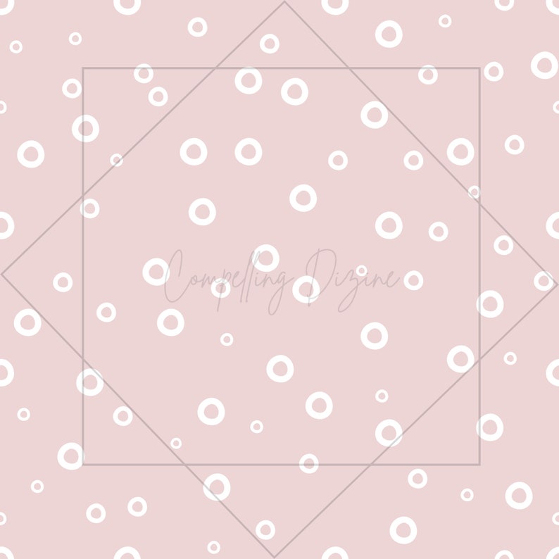 Doodle Blush Digital Design Illustration Seamless Patterns Printable ...