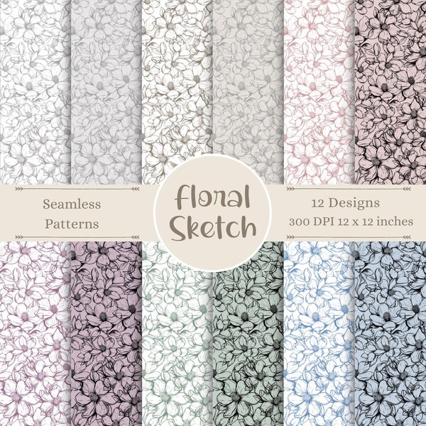 Purple Digital Paper Colorful Seamless Light Purple Lavender Art ...