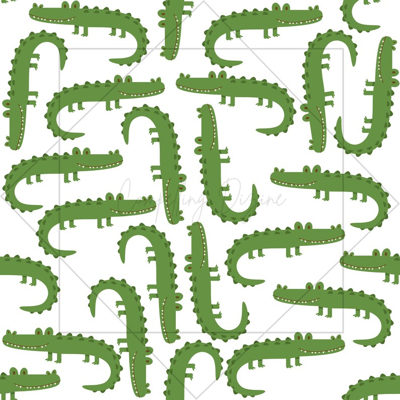 Zoo Animal Digital Patterns | Wildlife Seamless Paper | Cute Scrapbook ...